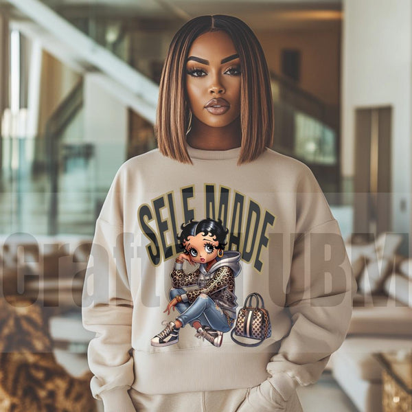 Self Made, PNG, Digital Download, Instant Download – Crafted Uniquely By Me